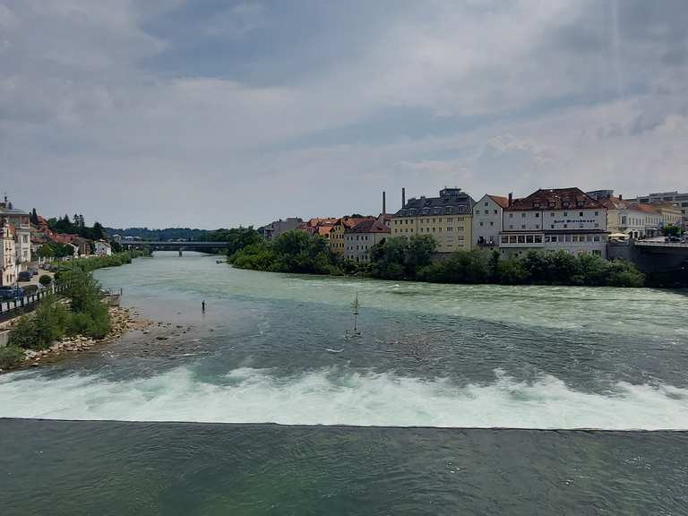 Blick auf Mündung Steyr-Enns - Cycle Routes and Map | Komoot