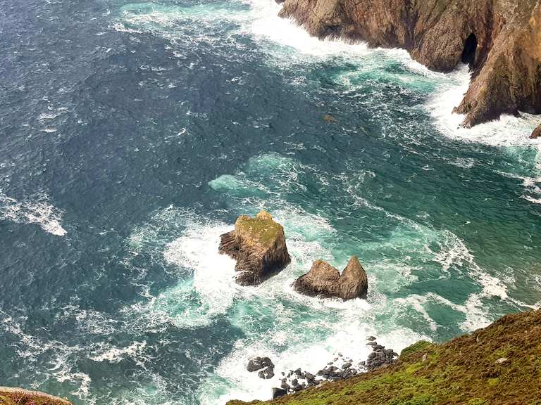 Sliabh Liag/Slieve League viewing platform Routes for Walking and ...