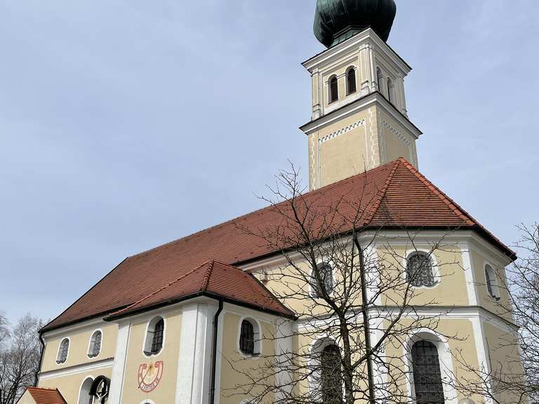 Filial- und Wallfahrtskirche St. Ottilia Taing: Rennradfahren und Rennradtouren | komoot