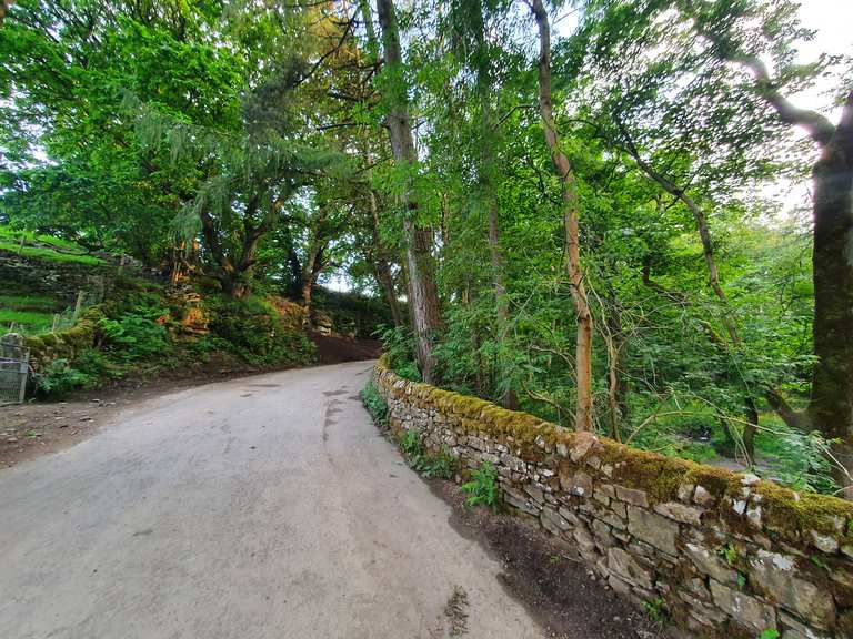 Great Longstone, Monsal Head and Cressbrook from Hathersage — Peak ...