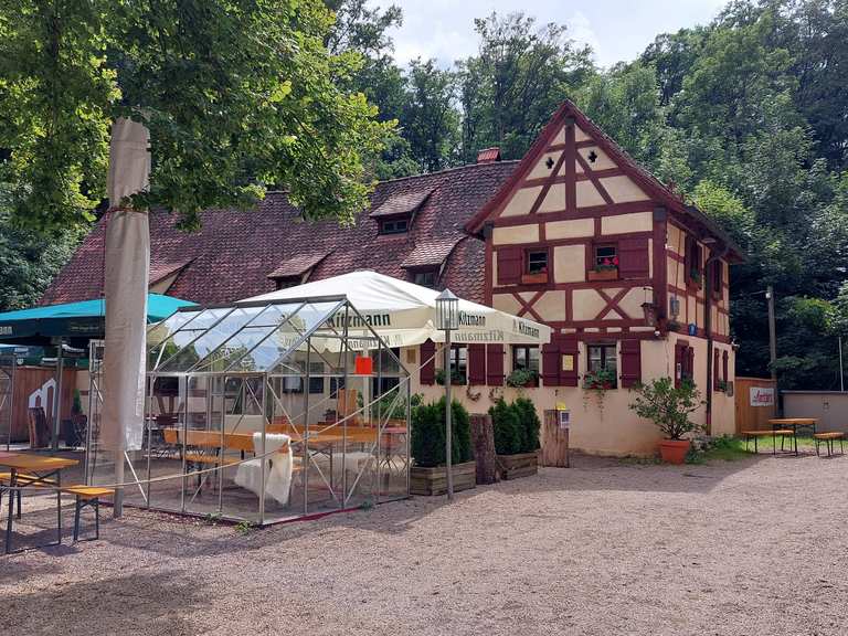 Berggasthof Moritzberg: Mountainbike-Touren und -Trails | komoot