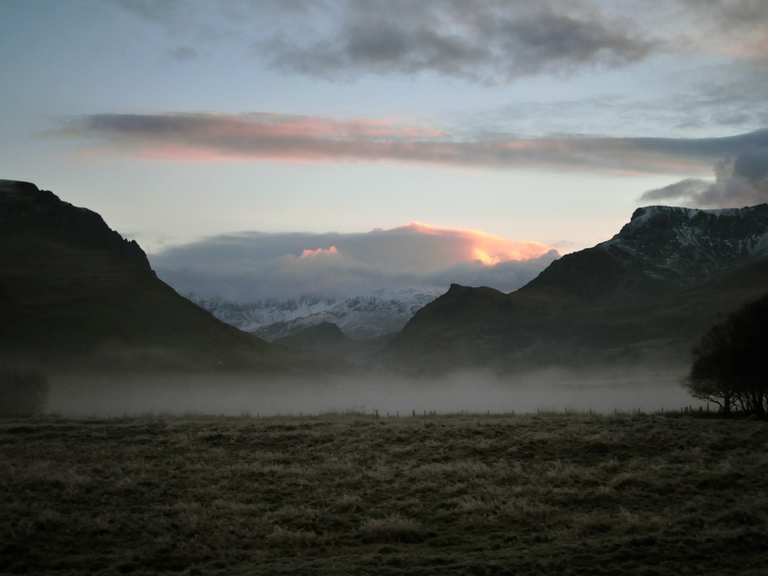 View of Llyn Nantlle – Llyn Nantlle Uchaf loop from Waunfawr | hike ...