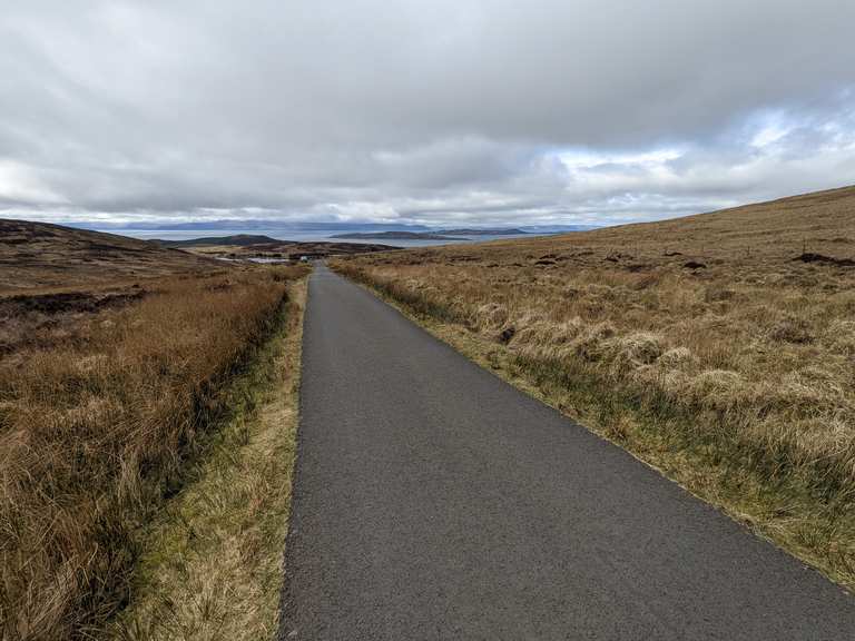 Fairlie Moor Road and View of the Clyde and Cumbraes Road Cycle Routes ...