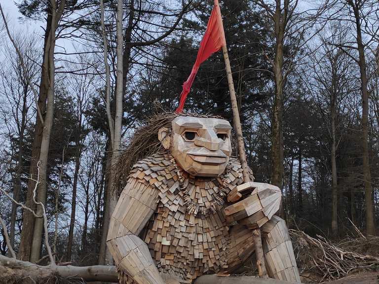 Stærke Storm Troll and Bunker Routes for Walking and Hiking | Komoot