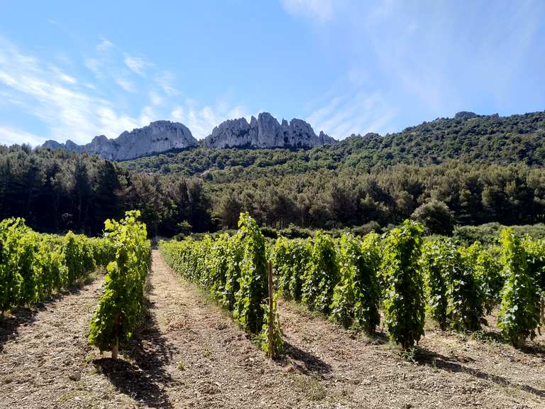 Gigondas Village – Weg de Cayron Runde von Gigondas | Wanderung | Komoot