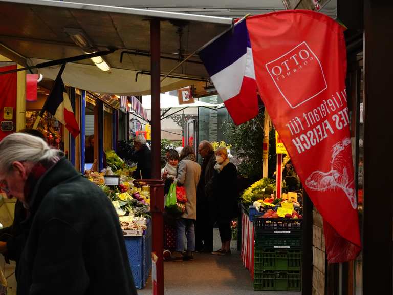 Carlsplatz Markt Düsseldorf: Wanderungen und Rundwege | komoot