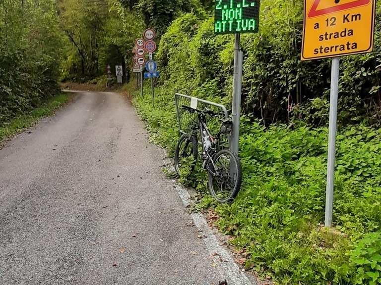 Anfang der Strada della Barricata: Mountainbike-Touren und -Trails | komoot