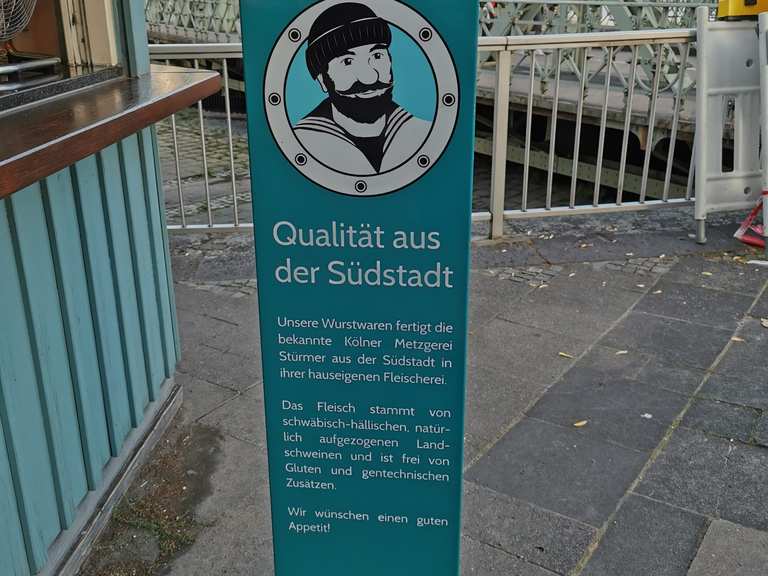Matrosen Grill am Schokoladenmuseum Routes for Walking and Hiking | Komoot