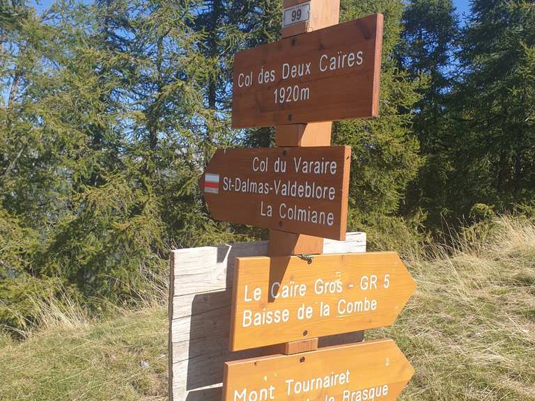 Col des deux Caïres: Wanderungen und Rundwege | komoot