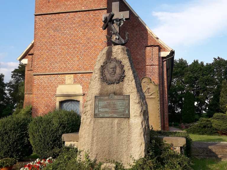 Grab von Admiral Brommy : Radtouren und Radwege | komoot