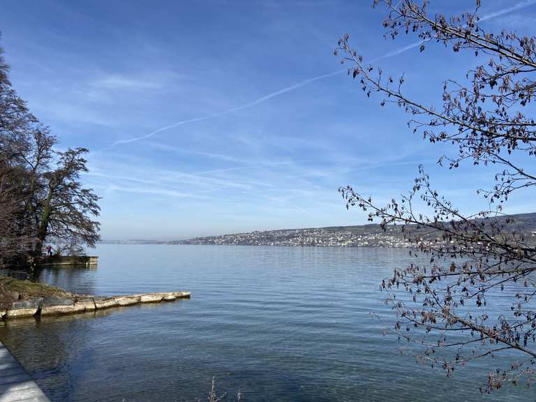 Schloss Au – Landgasthof Halbinsel Au boucle au départ de Horgen ...