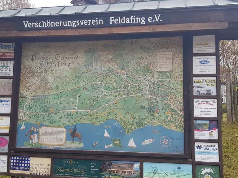 Bahnhof Feldafing: Wanderungen und Rundwege | komoot