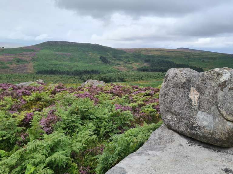 Higger Tor and Carl Walk loop via Burbage Edge — Peak District National ...