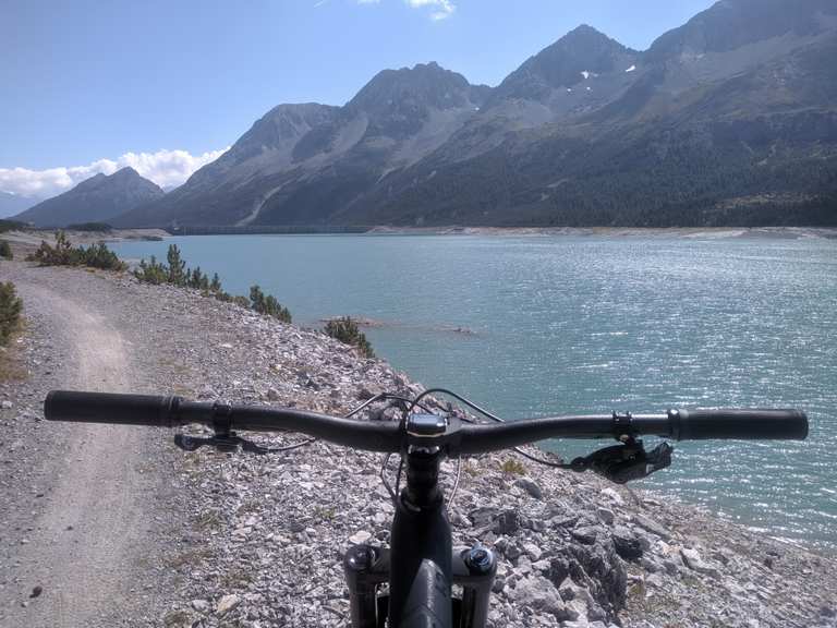 Diga tra il Lago di Cancano e quello di San Giacomo - Mountain Bike ...