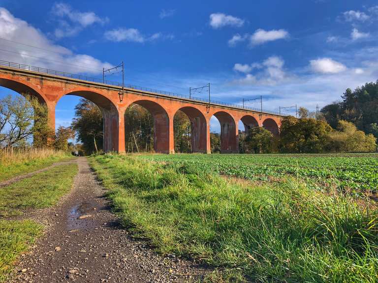 Croxdale Railway Viaduct – Whitworth Hall Deer Park Loop from ...