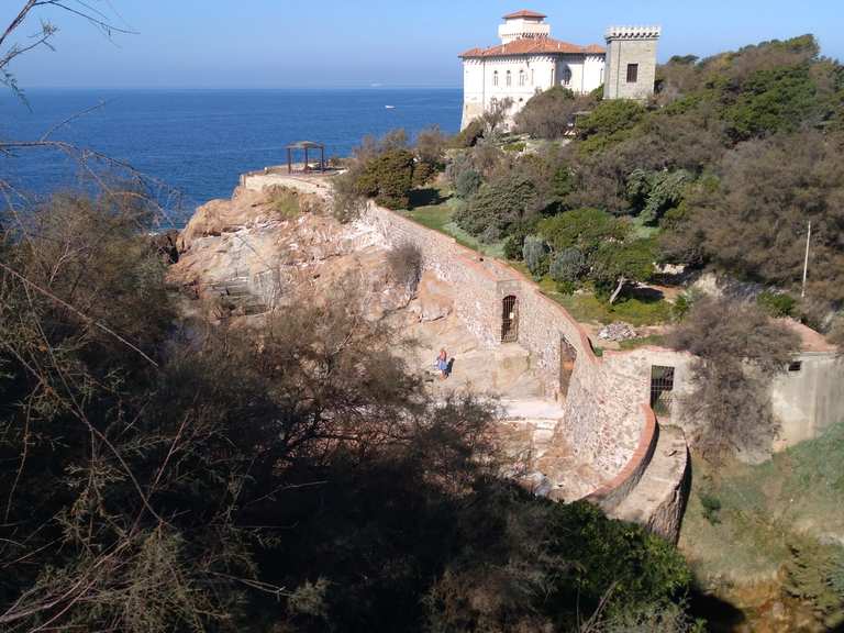 Boccale Castle Road Cycle Routes and Map | Komoot