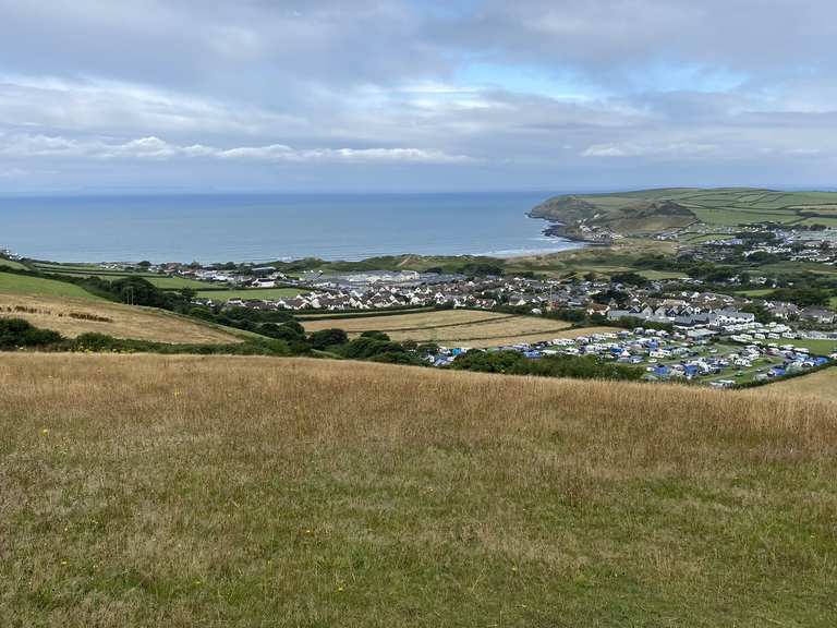 Stunning views over Croyde Routes for Walking and Hiking | Komoot