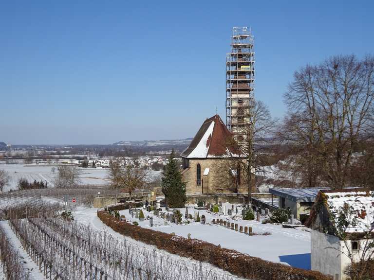Bergkirche Nimburg: Wanderungen und Rundwege | komoot