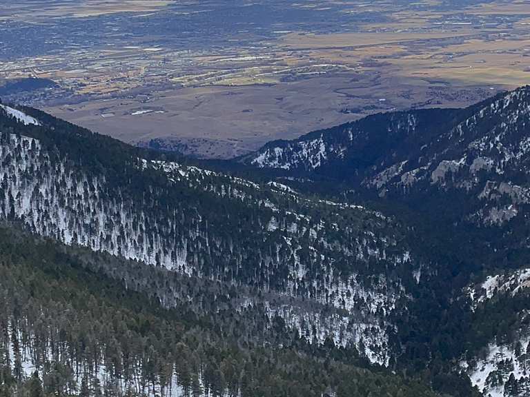 Bridger Ridge a partir do M Trailhead – Custer Gallatin National Forest ...