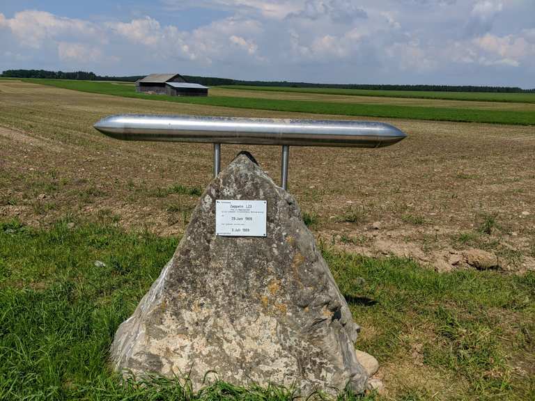 Gedenkstein Zeppelin LZ3 von 1909: Mountainbike-Touren und -Trails | komoot