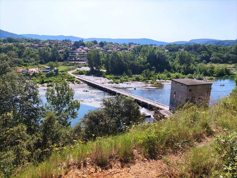 L'Ardèche au pont de Sampzon : Radtouren und Radwege | komoot