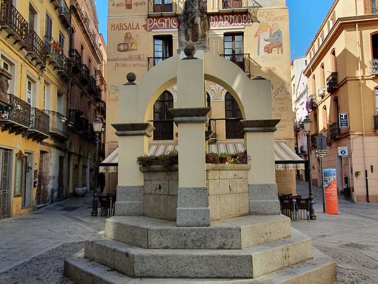 Piazza Lamarmora + Su Maimoni: Wanderungen und Rundwege | komoot