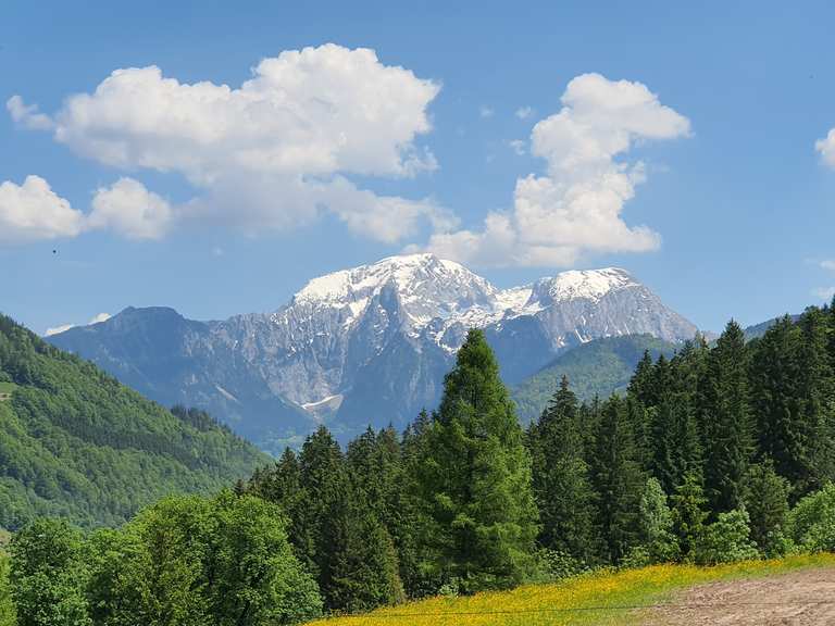 Brücke über Ramsauer Ache – Ramsauer Ache Runde von Ramsau bei ...