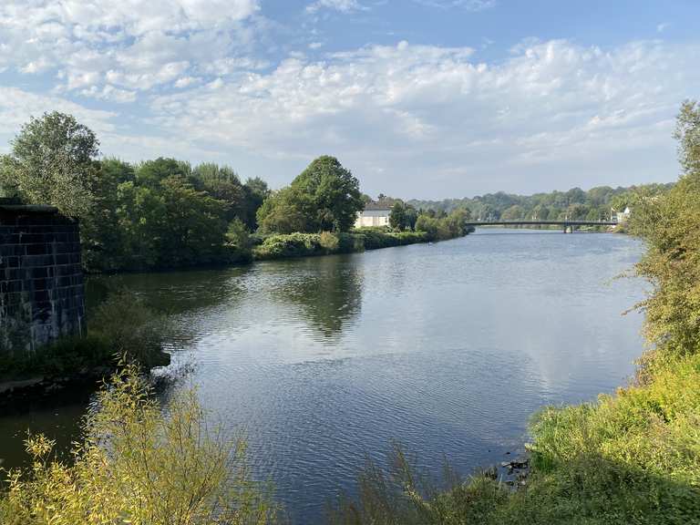 Die Ruhr bei Essen Steele : Radtouren und Radwege | komoot
