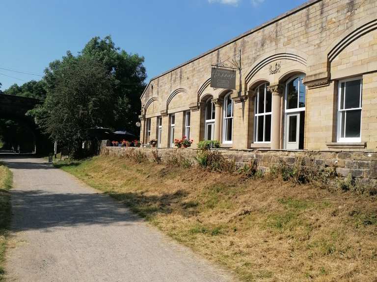 Hassop Station Café & Bike Hire on the Monsal Trail Road Cycle Routes ...