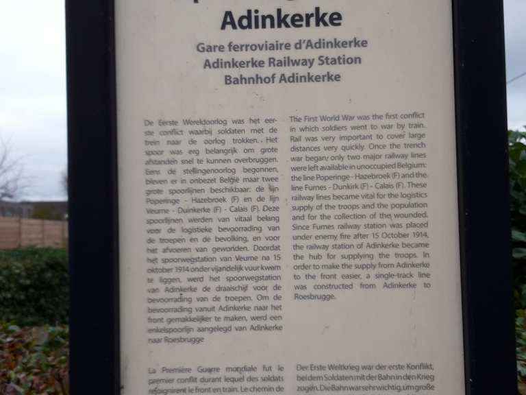 Station Adinkerke De Panne - Cycle Routes and Map | Komoot
