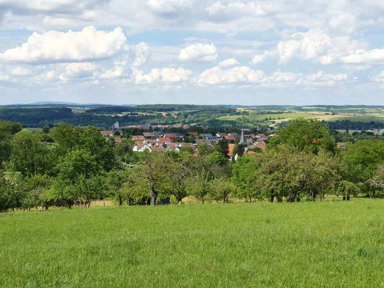 Hügelsofa Oberacker Routes for Walking and Hiking | Komoot