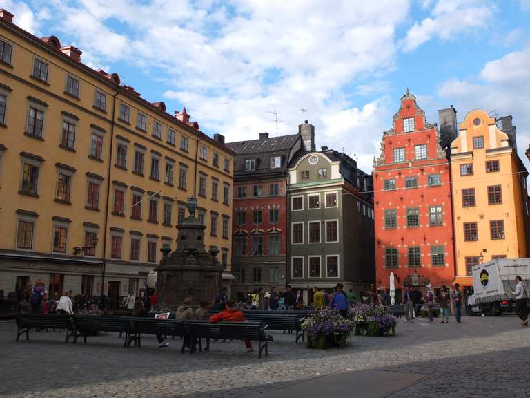 Stortorget: Wanderungen und Rundwege | komoot