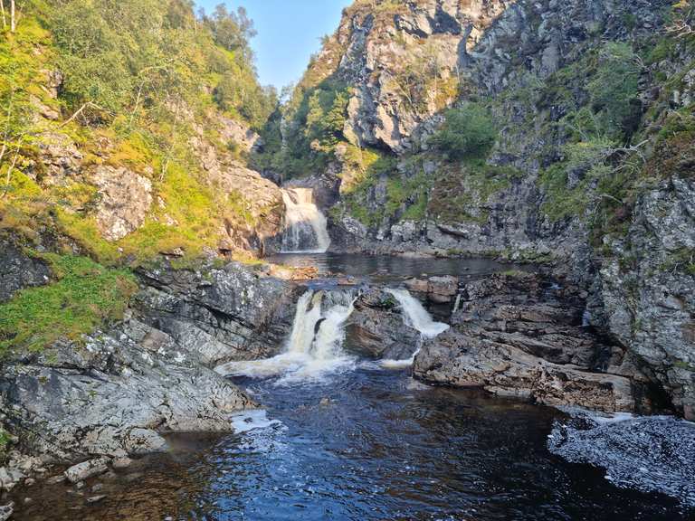 Beinn a Ghlo, Falls of Tarf and Glen Tilt loop | mountain bike ride ...