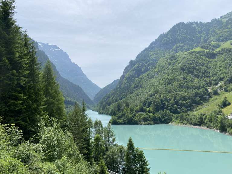Stausee/Kraftwerk Mapragg - Mountain Bike Trails & Tracks | Komoot