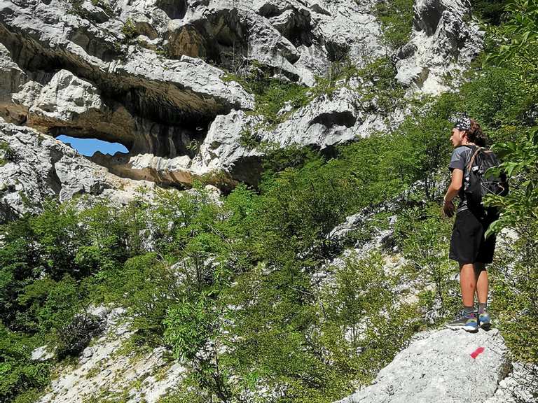 Balza Forata (Foro della Madonna) : percorsi escursionistici e trekking ...