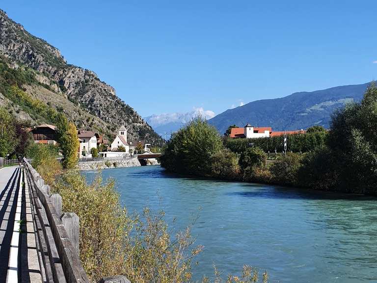 Etsch Radweg bei Staben : Radtouren und Radwege | komoot