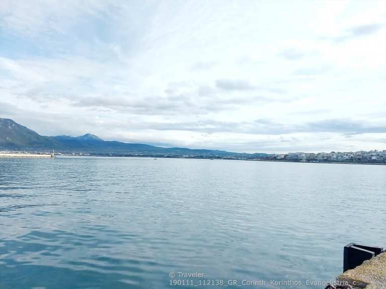 Pier and Port of Corinth - Cycle Routes and Map | Komoot