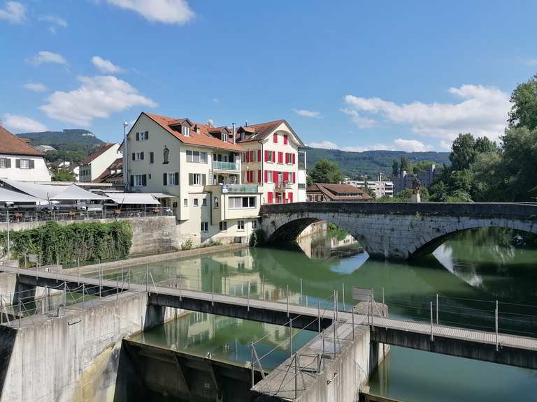 Versteckter Pfad entlang der Birs – Die Birs bei Angenstein Runde von Basel St. Jakob | Rennrad ...