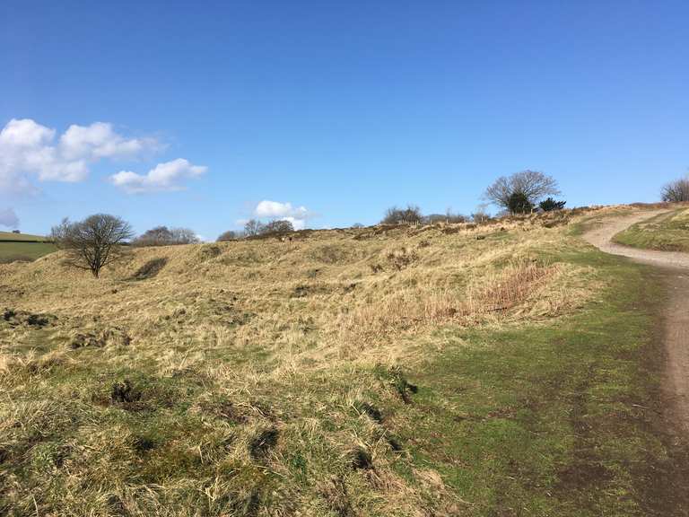 Velvet Bottom & Beacon Batch loop from Black Gate — Mendip Hills | hike ...