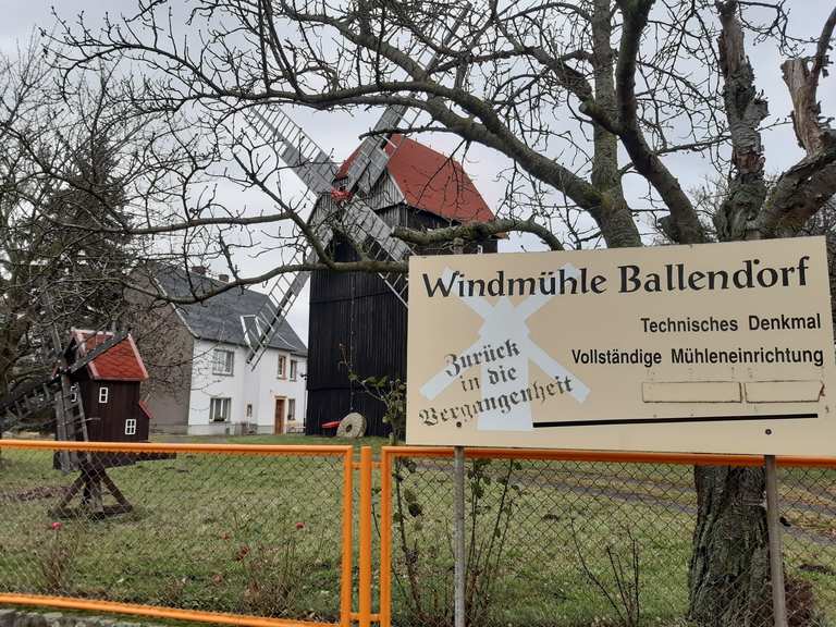 Bockwindmühle Ballendorf: Wanderungen und Rundwege | komoot