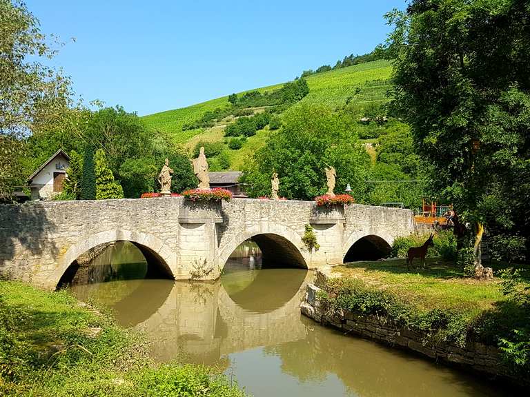 Main-Tauber-Fränkischer Rad-Achter: Ostring 5. Etappe - Abkürzung Lauda ...