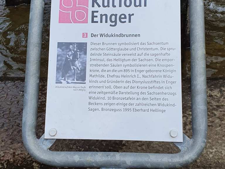 Widukind-Brunnen : Radtouren und Radwege | komoot