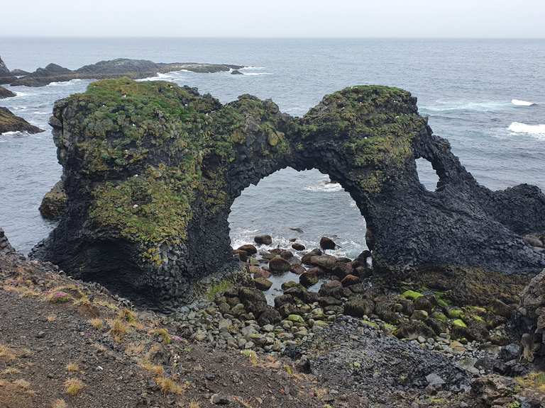 Gatklettur („Hellnar Arch“): Rutas de senderismo y caminatas | Komoot