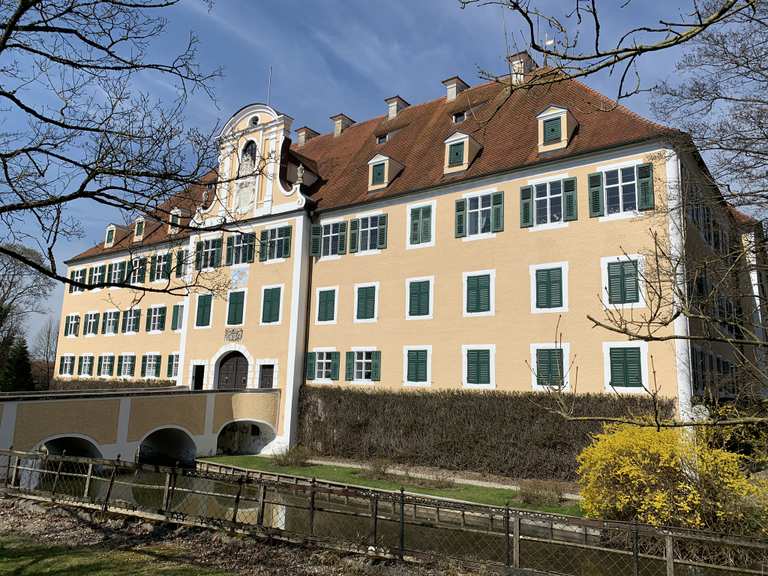 Schloss Sandizell fietsroutes en kaart | Komoot