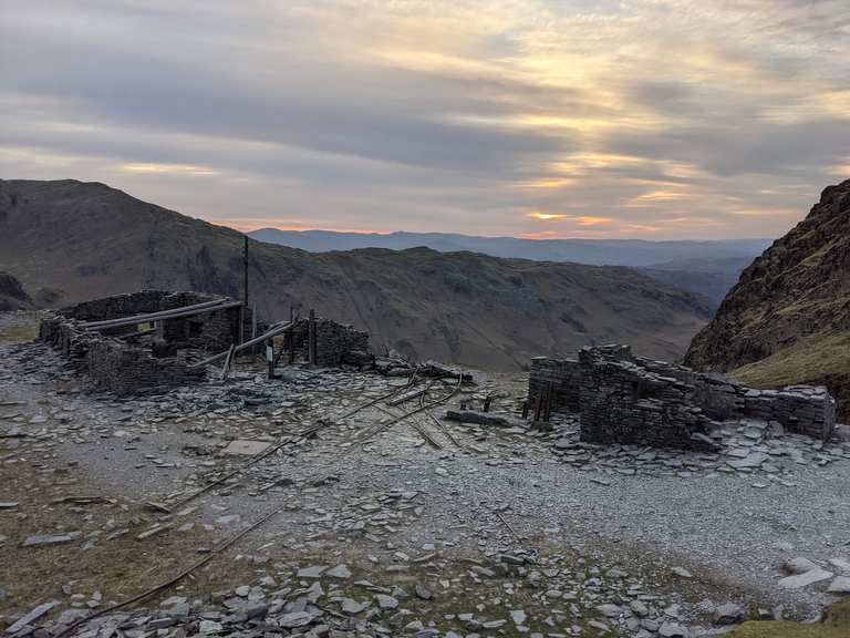 Old Man of Coniston, Swirl How & Wetherlam loop from Walna Scar — Lake ...