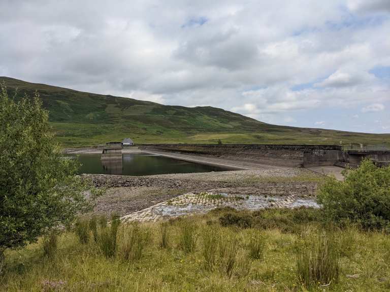 Loop de Knock of Crieff, Carn Chois & Glen Almond a partir de Crieff ...