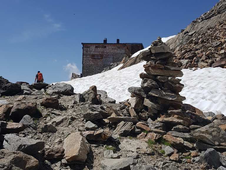 From Martin-Busch-Hütte to Similaun Hut (Ötztal Trek) | 하이킹 | Komoot