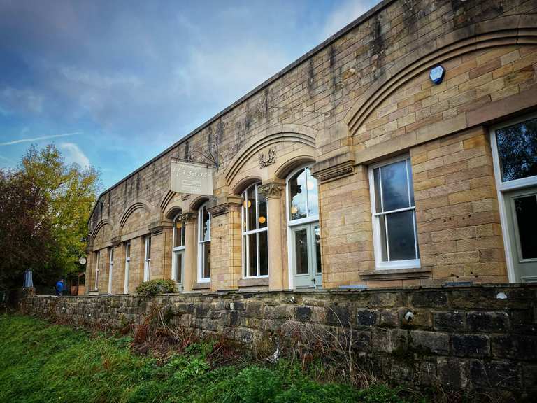 Monsal Trail & Bakewell lus vanaf Hassop Station — Peak District ...