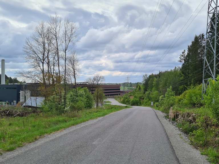 Da Moss a Oslo - Percorso ciclabile nazionale 7 | giro in bici da corsa ...