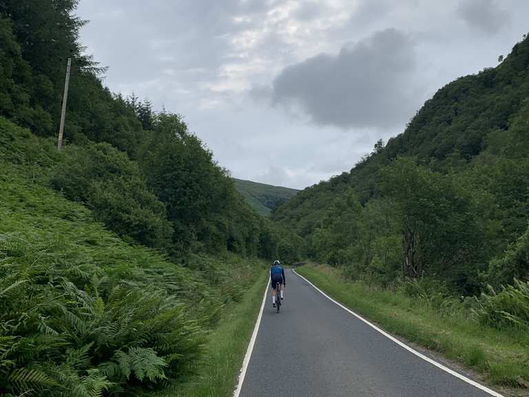 Hell's Glen and Rest and be Thankful loop from Carindow | road ride ...